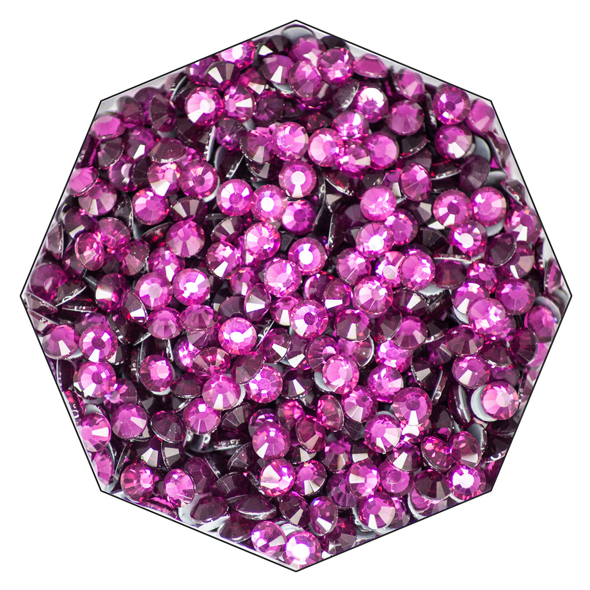 STRASS MC+ FUCSIA rosa termoadesivi hotfix – GIORGETTI STRASS