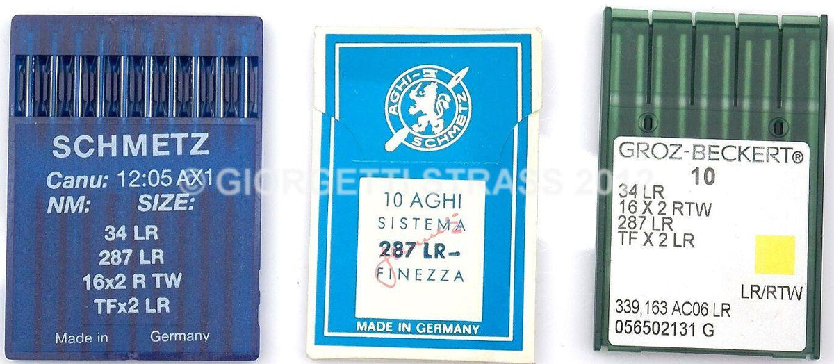 NEEDLES needle 287LR n. 90 Small Head Sewing Machine 16x231LR 287WH LR ...