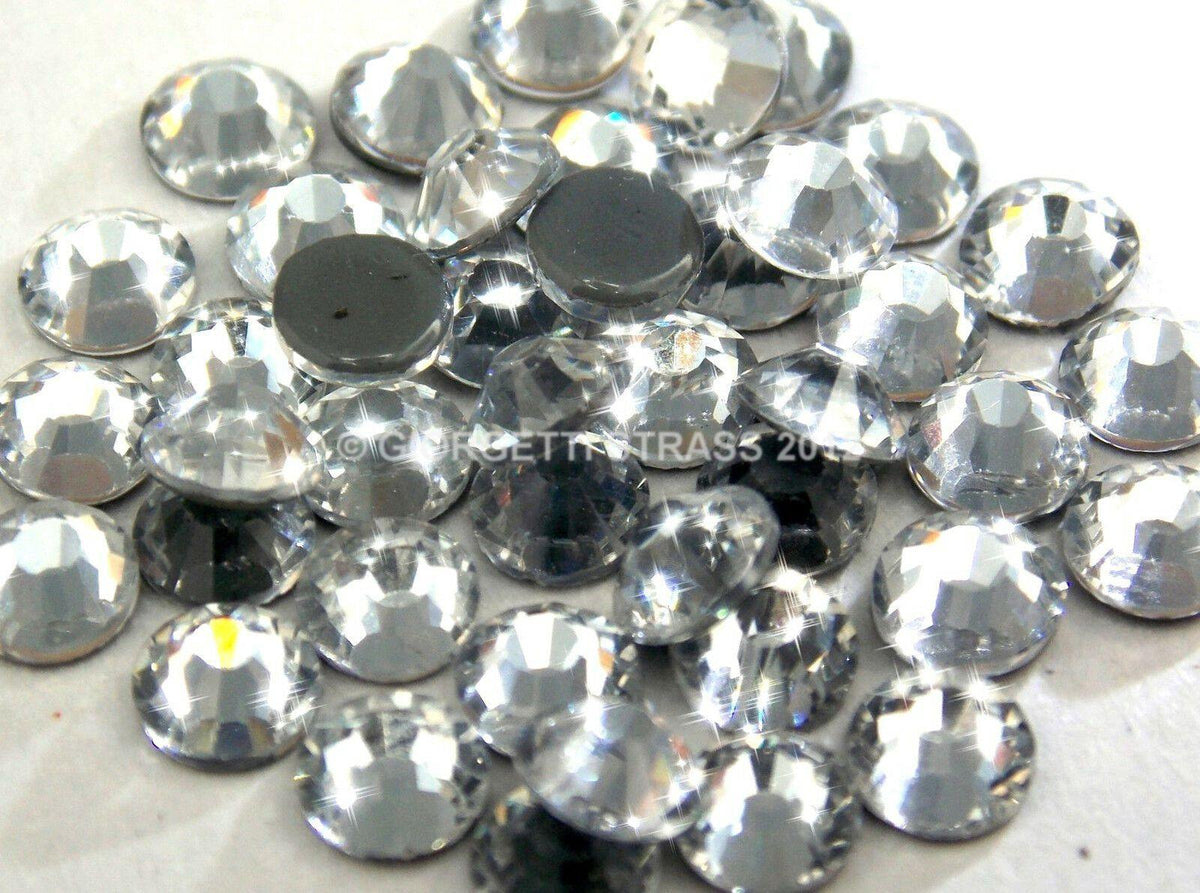 STRASS MC Stone collection 1440pz SS20 5mm CRISTALLO Clear Crystals tr ...